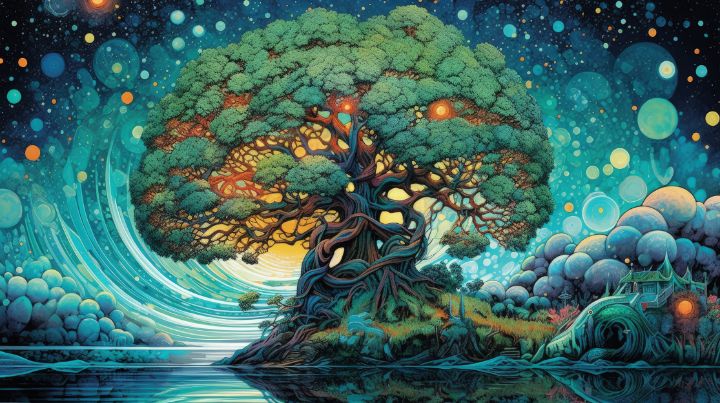 The Psychedelic Cosmos of Nature - graphiXperience - Drawings ...