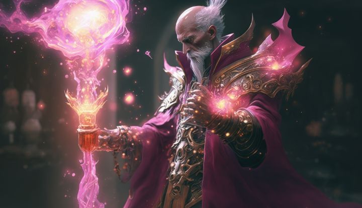 The Enchanter King with his cracklin - graphiXperience - Drawings ...