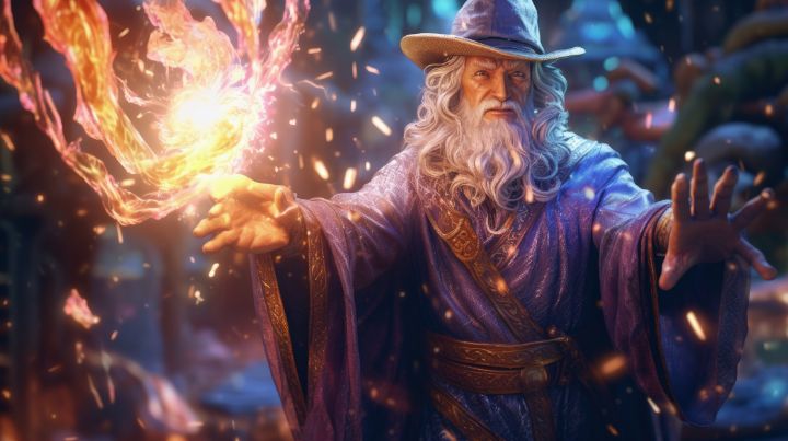 The Enchanter King with his cracklin - graphiXperience - Drawings ...