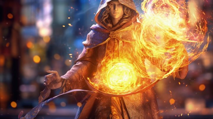 The Enchanter King with his cracklin - graphiXperience - Drawings ...