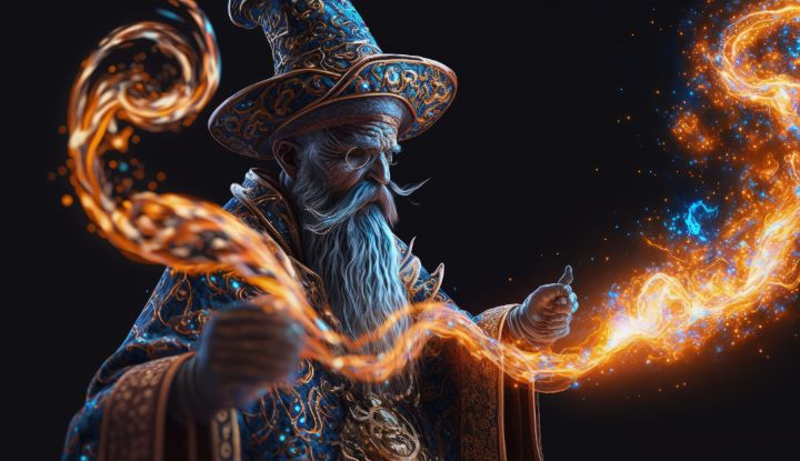 The Enchanter King with his cracklin - graphiXperience - Drawings ...