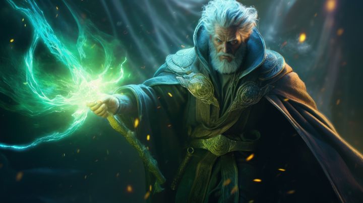 The Enchanter King with his cracklin - graphiXperience - Drawings ...