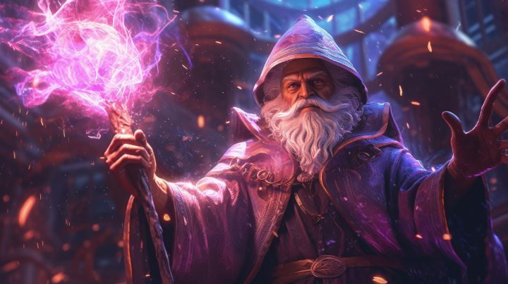 The Enchanter King with his cracklin - graphiXperience - Drawings ...