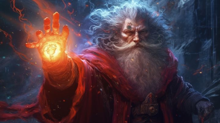 The Enchanter King with his cracklin - graphiXperience - Drawings ...