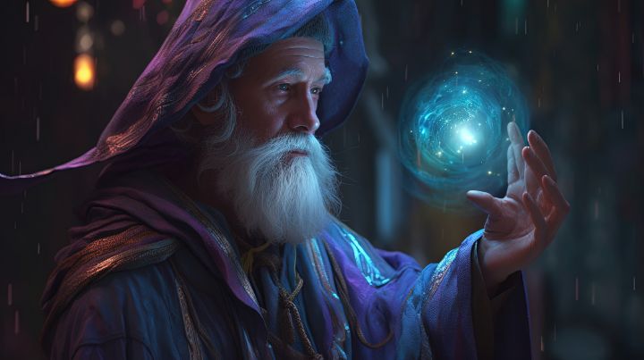 The Enchanter King with his cracklin - graphiXperience - Drawings ...