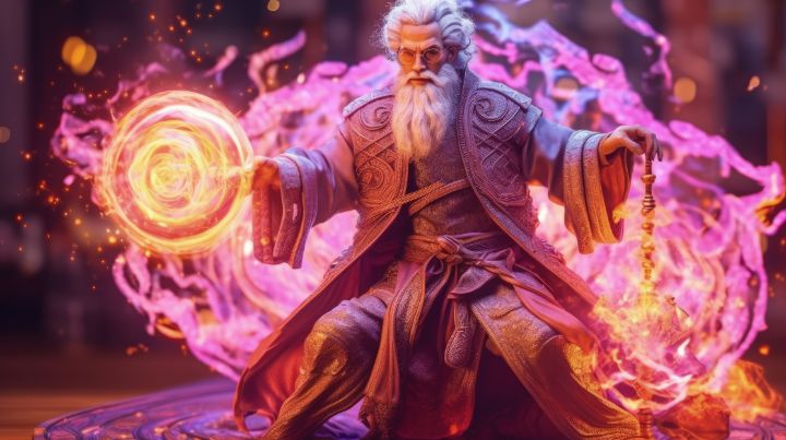 The Enchanter King with his cracklin - graphiXperience - Drawings ...