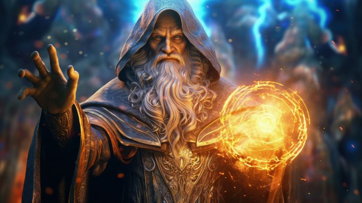 The Enchanter King with his cracklin - graphiXperience - Drawings ...