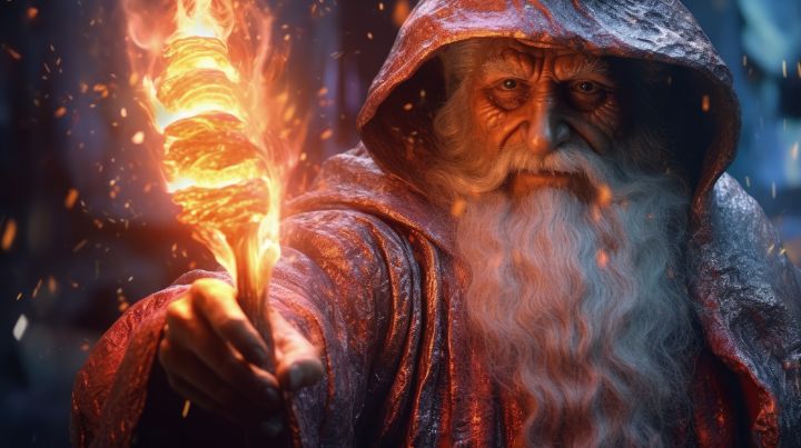 The Enchanter King with his cracklin - graphiXperience - Drawings ...