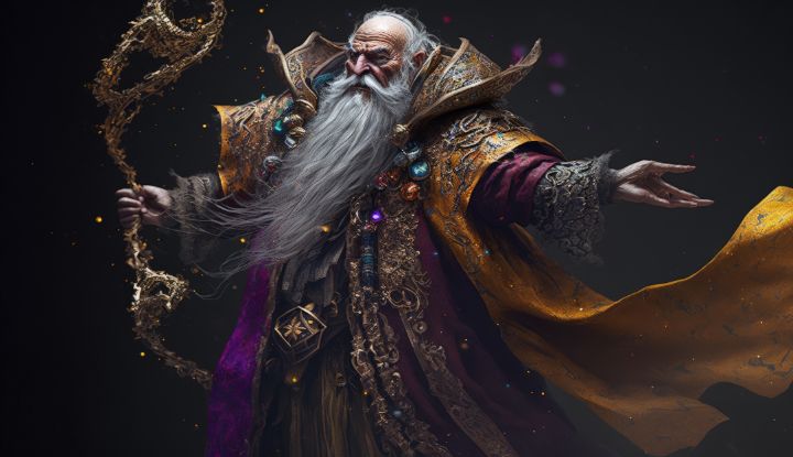 The Enchanter King with his cracklin - graphiXperience - Drawings ...