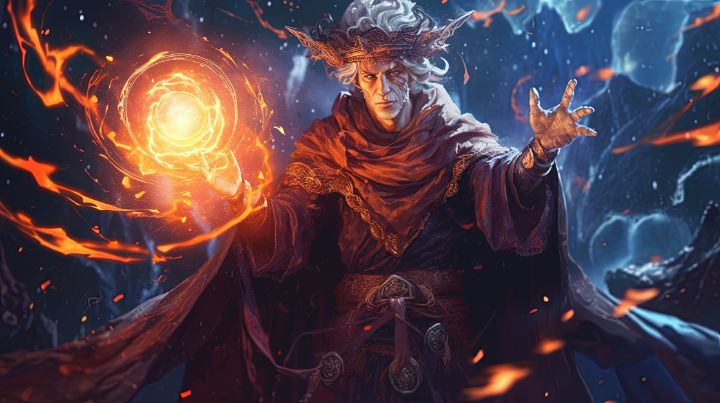 The Enchanter King with his cracklin - graphiXperience - Drawings ...