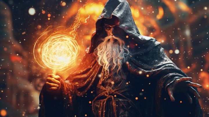 The Enchanter King with his cracklin - graphiXperience - Drawings ...