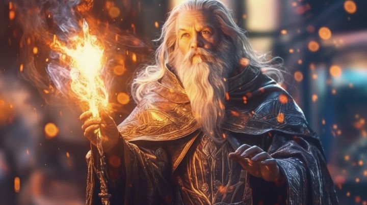 The Enchanter King with his cracklin - graphiXperience - Drawings ...