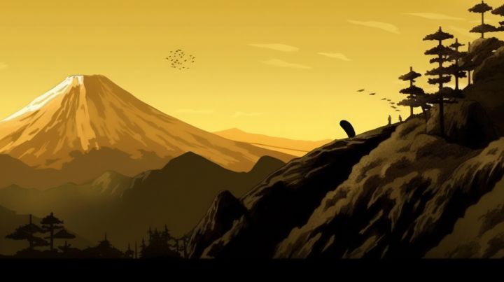 Traditional Japanese Ink Art Image - graphiXperience - Drawings ...