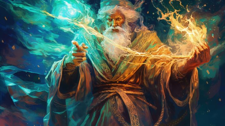 The Enchanter King with his cracklin - graphiXperience - Drawings ...