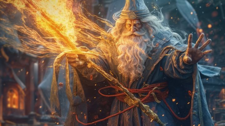 The Enchanter King with his cracklin - graphiXperience - Drawings ...