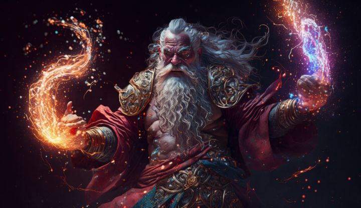 The Enchanter King with his cracklin - graphiXperience - Drawings ...