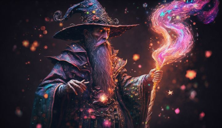 The Enchanter King with his cracklin - graphiXperience - Drawings ...