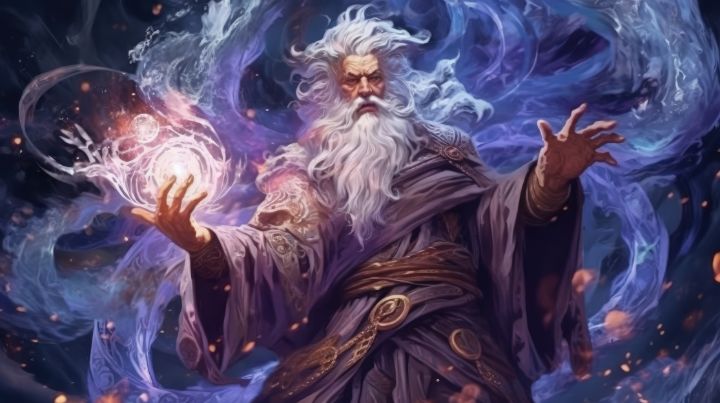The Enchanter King with his cracklin - graphiXperience - Drawings ...