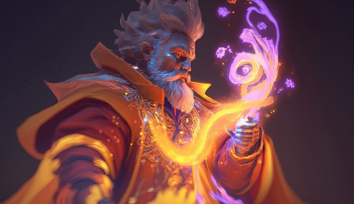 The Enchanter King with his cracklin - graphiXperience - Drawings ...