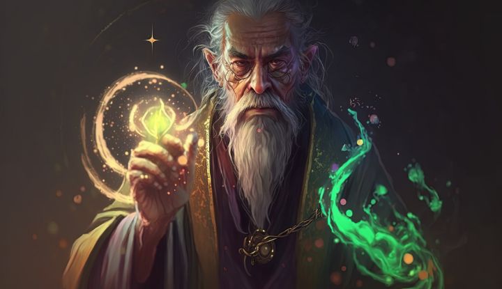 The Enchanter King with his cracklin - graphiXperience - Drawings ...