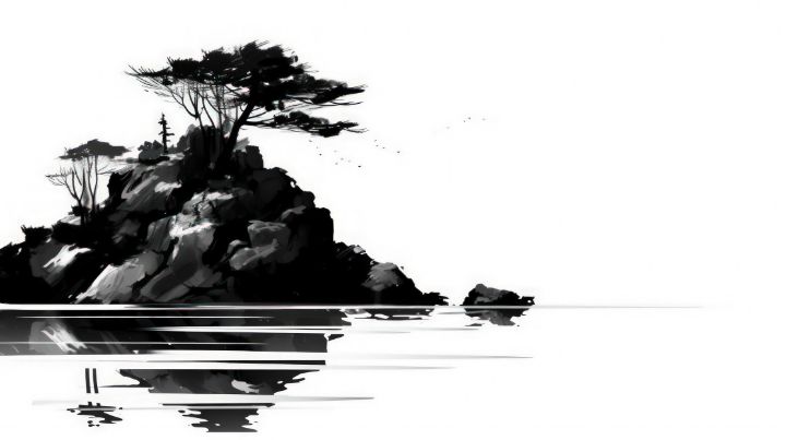 Traditional Japanese Ink Art Image - graphiXperience - Drawings ...