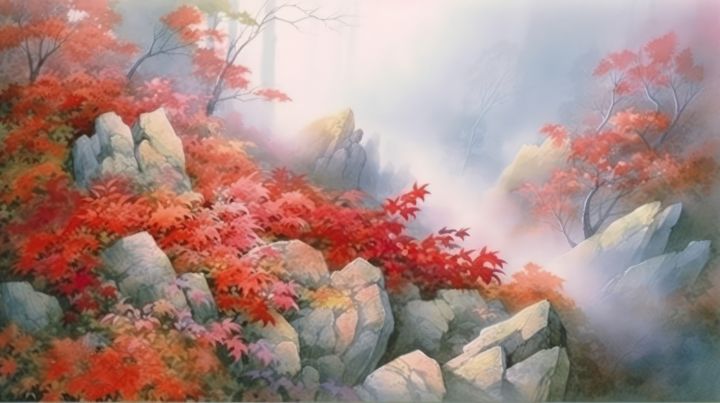 Traditional Japanese Ink Art Image - graphiXperience - Drawings ...