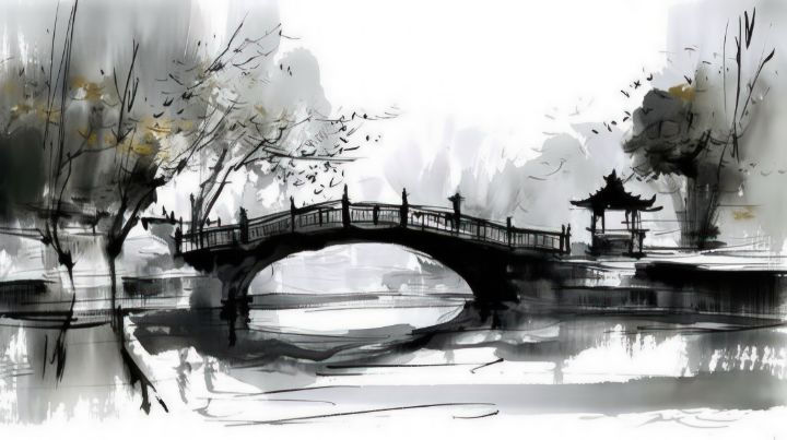 Traditional Japanese Ink Art Image - graphiXperience - Drawings ...