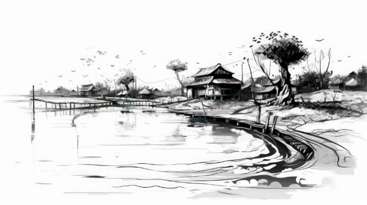 Traditional Japanese Ink Art Image - graphiXperience - Drawings ...