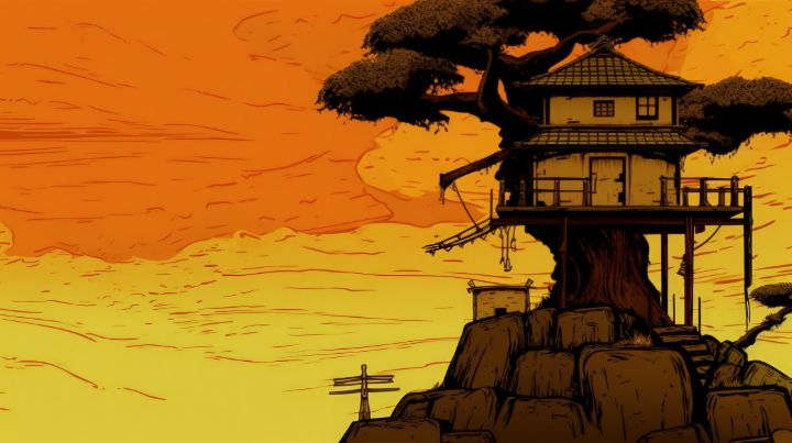 Traditional Japanese Ink Art Image - graphiXperience - Drawings ...