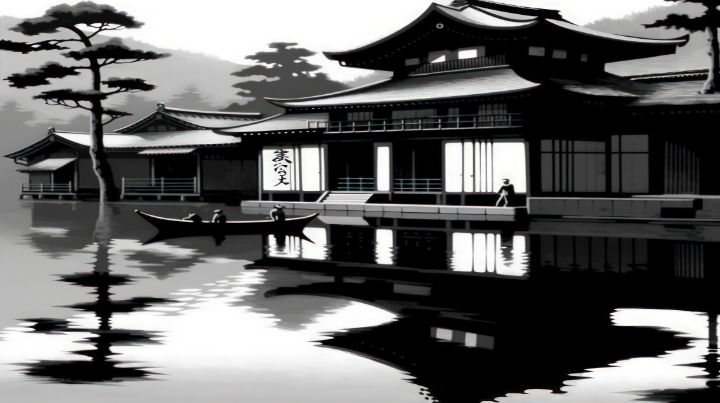 Traditional Japanese Ink Art Image - graphiXperience - Drawings ...