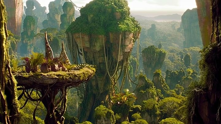 Fantasy Planet Landscape Illustratio - graphiXperience - Drawings ...