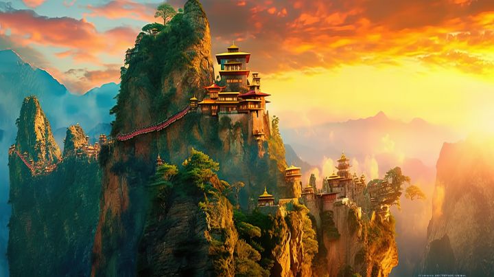 Fantasy Planet Landscape Illustratio - graphiXperience - Drawings ...