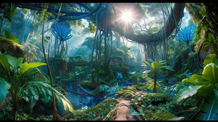 Fantasy Planet Landscape Illustratio - graphiXperience - Drawings ...