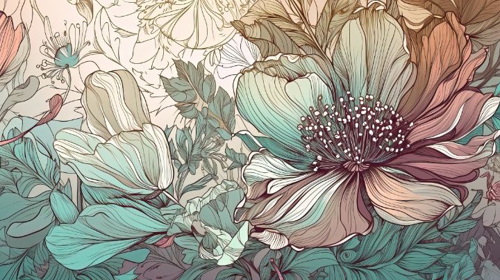 Vivid Anemone Painting - graphiXperience - Drawings & Illustration ...