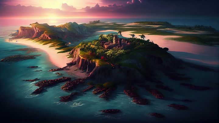 Kiribati Wallpaper - graphiXperience - Drawings & Illustration, Places ...