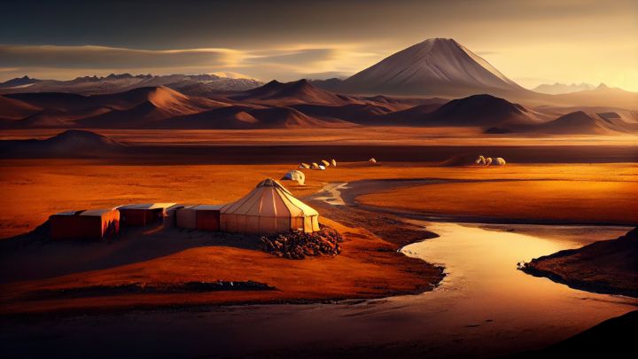 Mongolian Nature Wallpaper