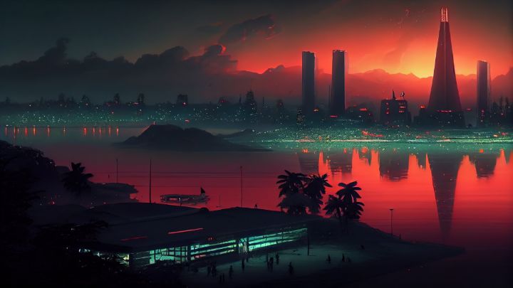Pyongyang Wallpaper - graphiXperience - Drawings & Illustration, Places ...