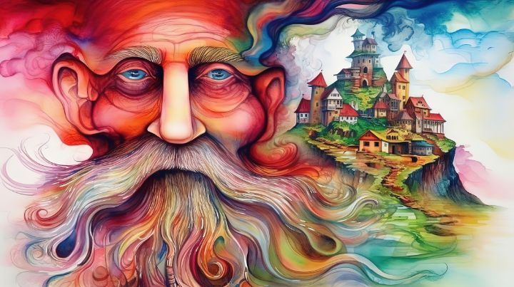 Beautiful Magical Witch Drawing - graphiXperience - Drawings ...