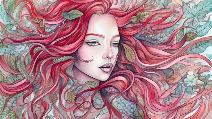 Beautiful Magical Witch Drawing - graphiXperience - Drawings ...