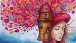 Beautiful Magical Witch Drawing - graphiXperience - Drawings ...