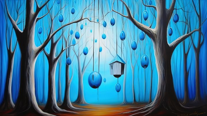 Creative Dreamy Magical Forest - graphiXperience - Drawings ...
