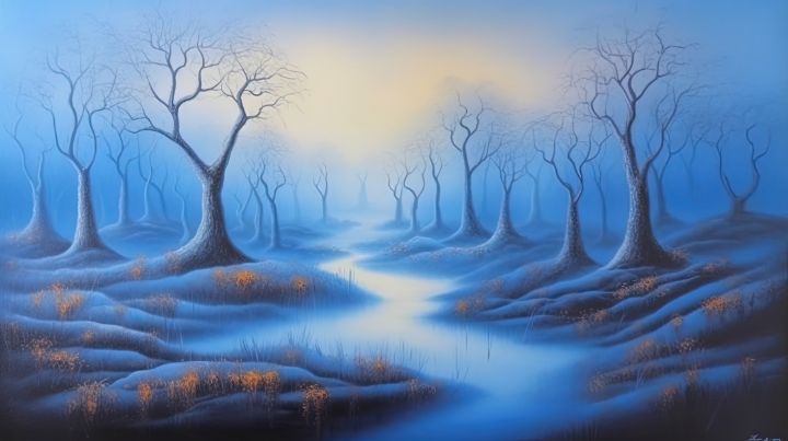 Creative Dreamy Magical Forest - graphiXperience - Drawings ...