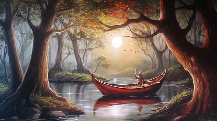 Creative Dreamy Magical Forest - graphiXperience - Drawings ...