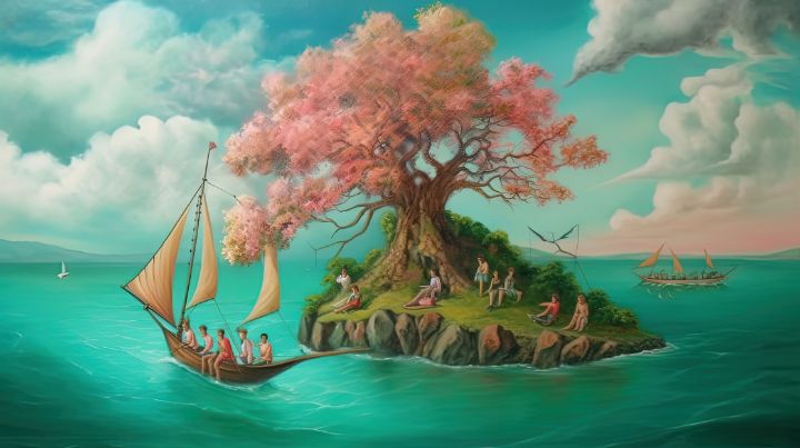 Creative Dreamy Magical Forest - graphiXperience - Drawings ...