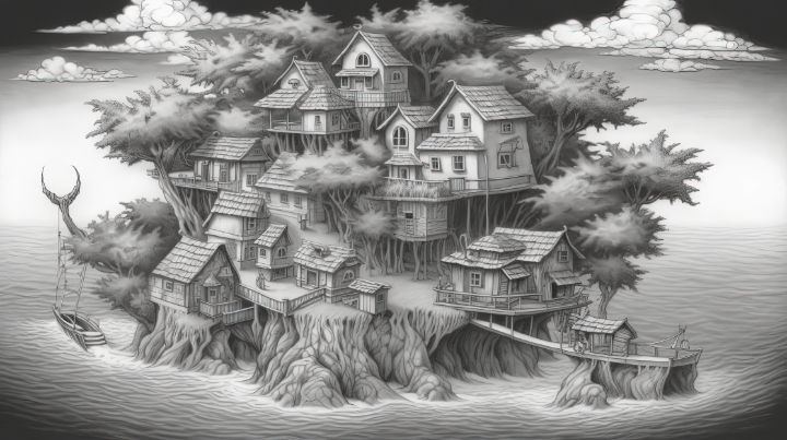 Creative Dreamy Magical Forest - graphiXperience - Drawings ...