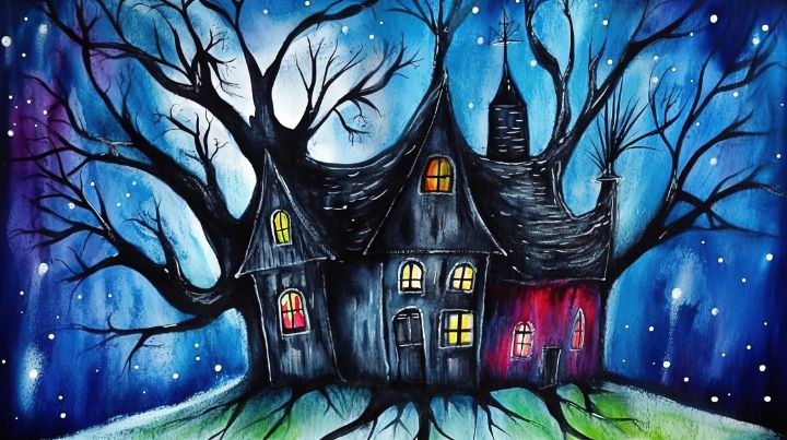 Creative Dreamy Magical Forest - graphiXperience - Drawings ...