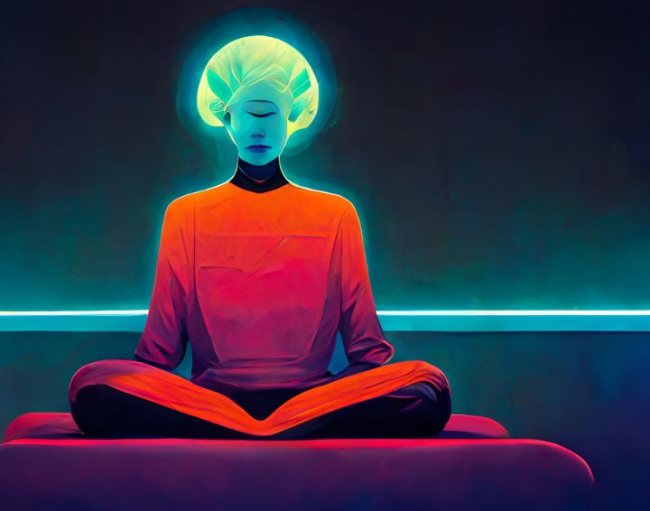 One-Eyed Alien Guru - FemmeBot - Digital Art & AI, Fantasy & Mythology ...