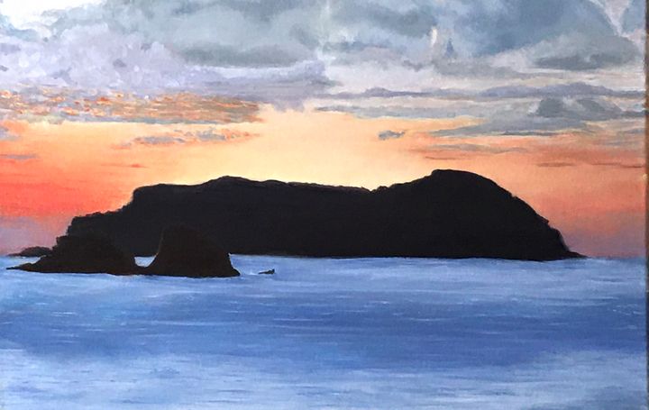 Costa Rican Sunset - Art from the Heart by Patricia - Paintings ...
