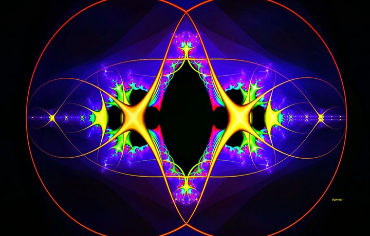 The Mandelbrot Wedding - The Art of Don Barrett - Digital Art, Abstract ...