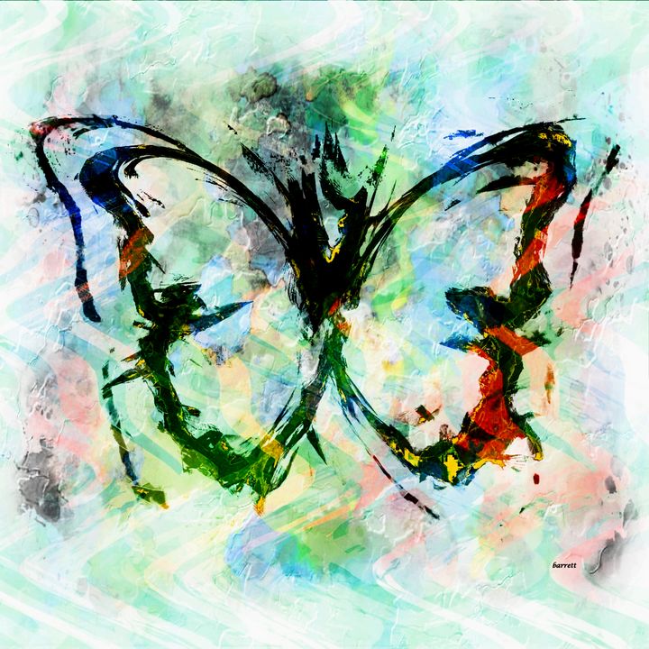 Imaginary Butterfly - The Art of Don Barrett - Digital Art & AI ...